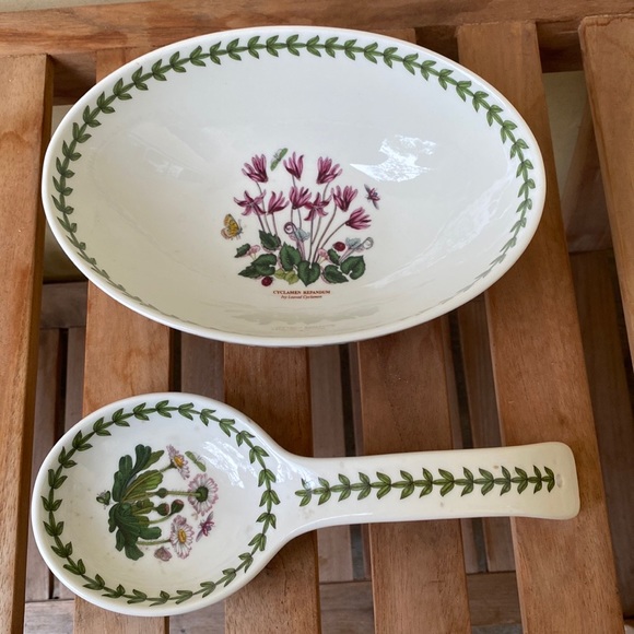 Portmeirion | Dining | Portmeirion Botanic Garden Oval Deep Bowl Spoon Rest | Poshmark